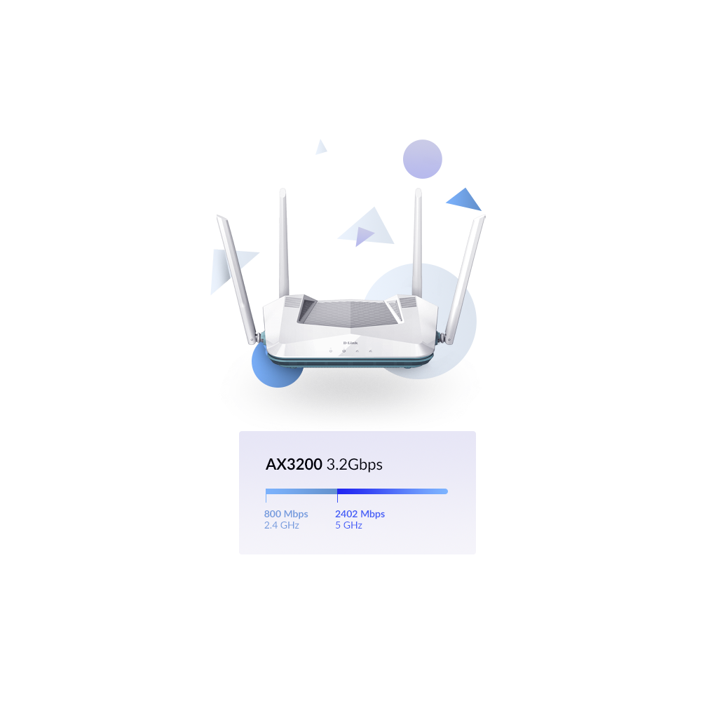 D-Link R32E router inalámbrico Gigabit Ethernet Doble banda (2,4 GHz 5 ...